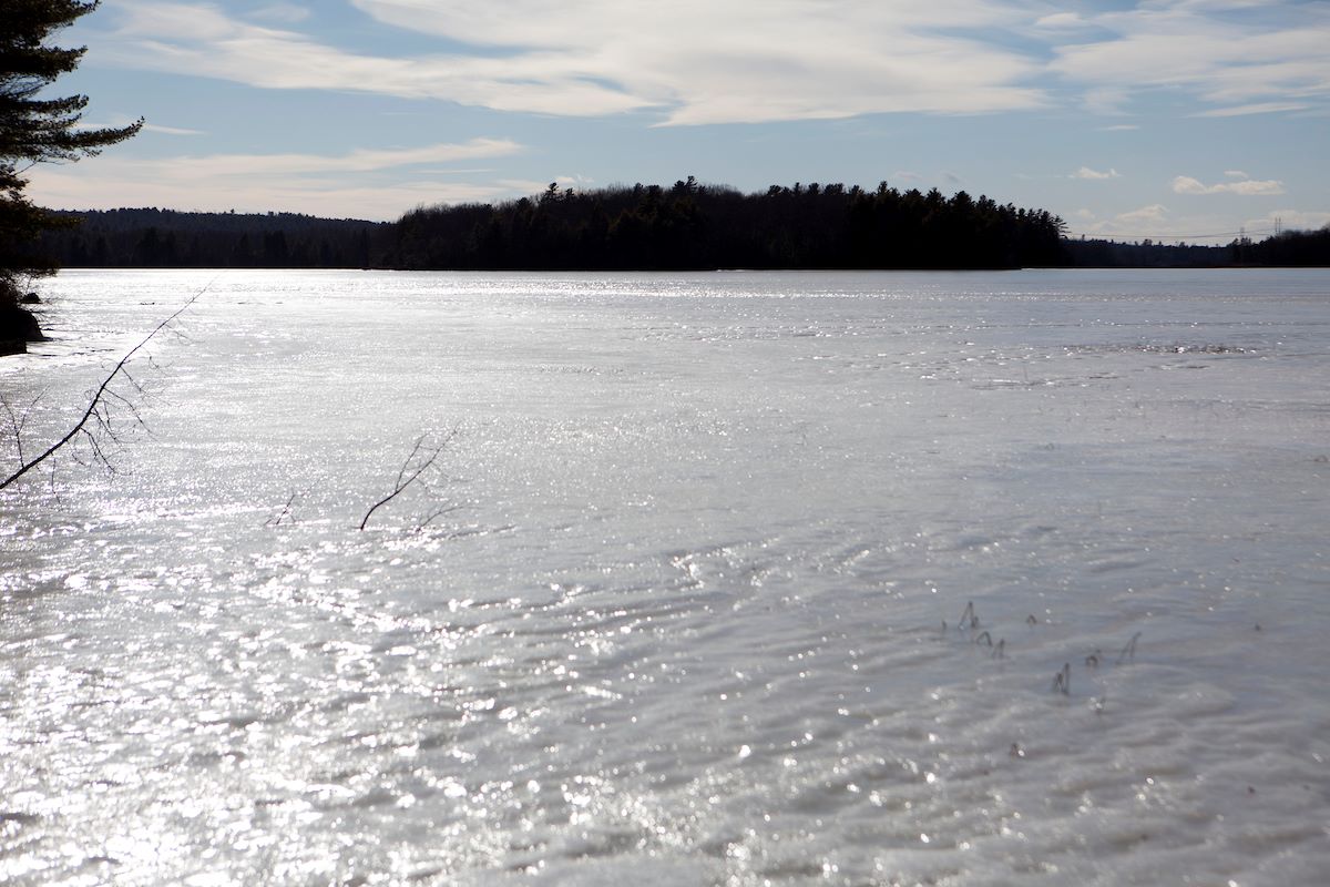 There's a lot to learn above and below the ice at Fields Pond - Maine ...