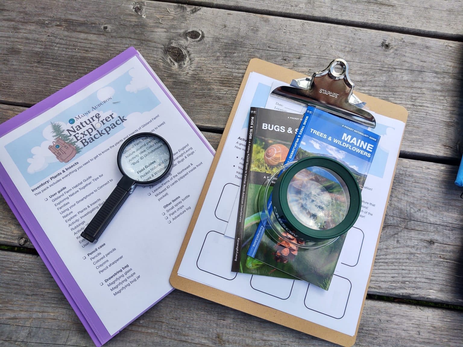 Nature Explorer Backpacks open up a world of wildlife - Maine Audubon