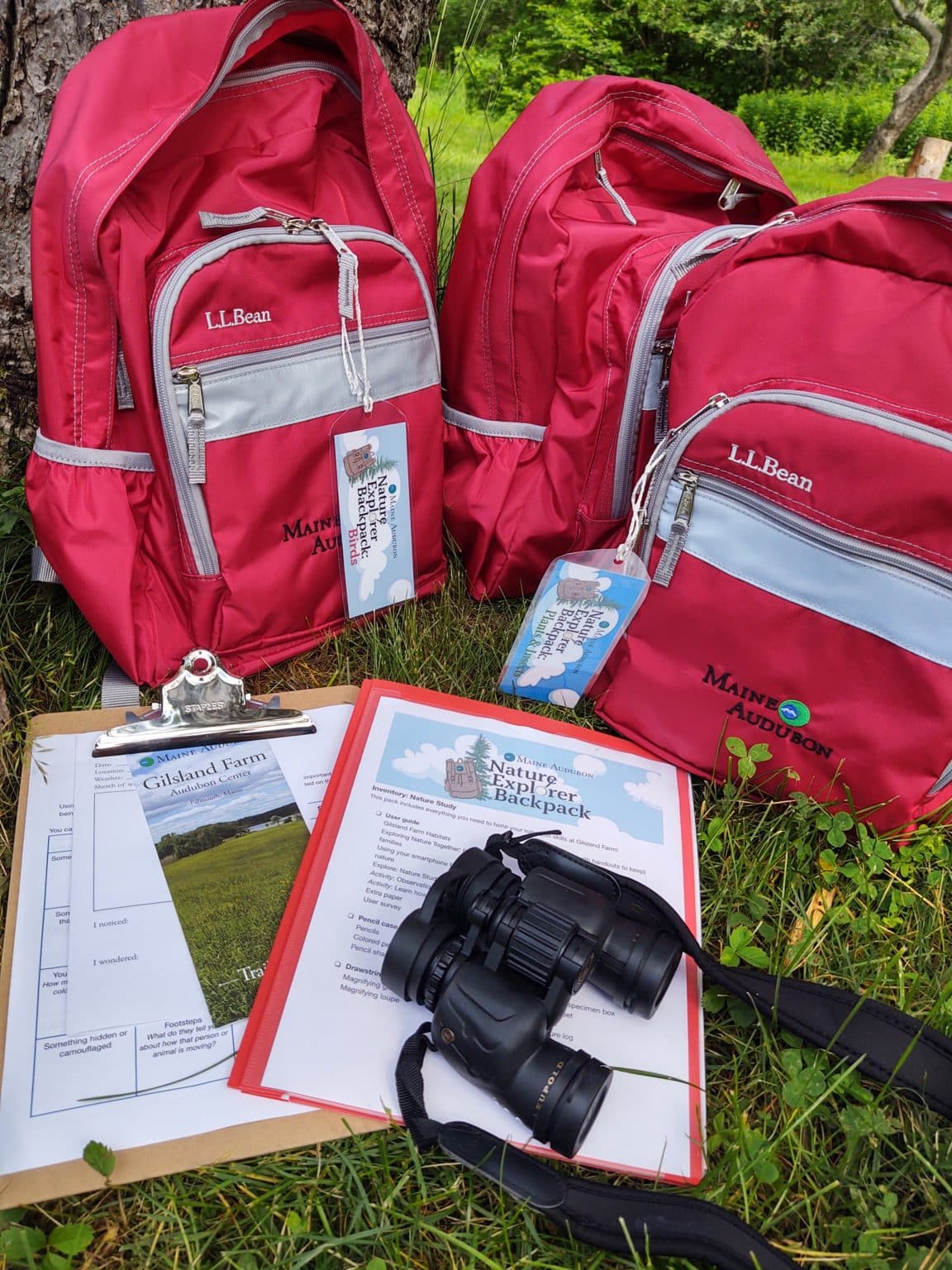 Nature Explorer Backpacks open up a world of wildlife - Maine Audubon